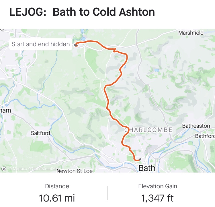 DAY 31: Bath to Cold Ashton – WALKING WITH GRAMPY